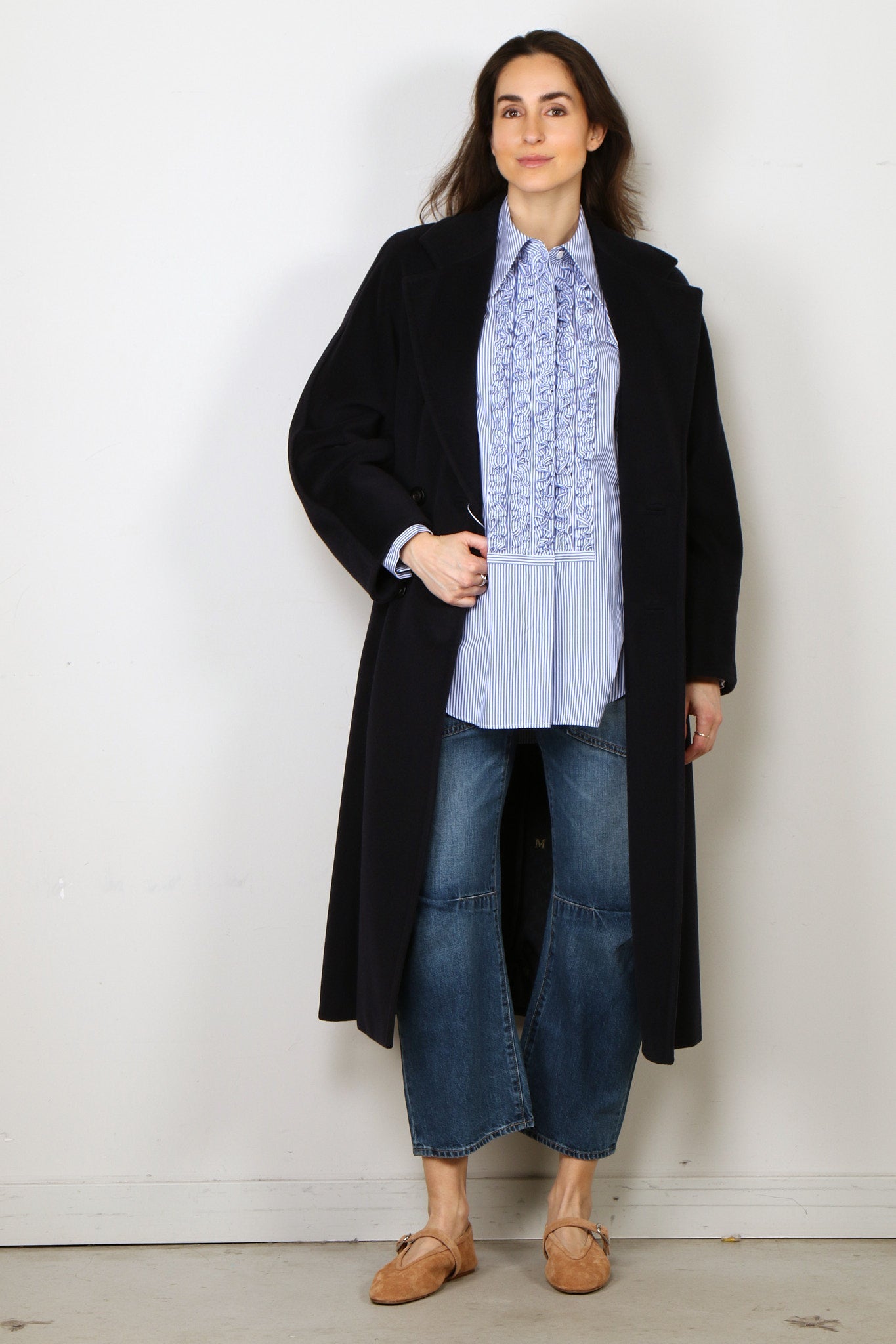 Shop Max Mara - jas - MADAME - ULTRAMARINE - BYLOTTE