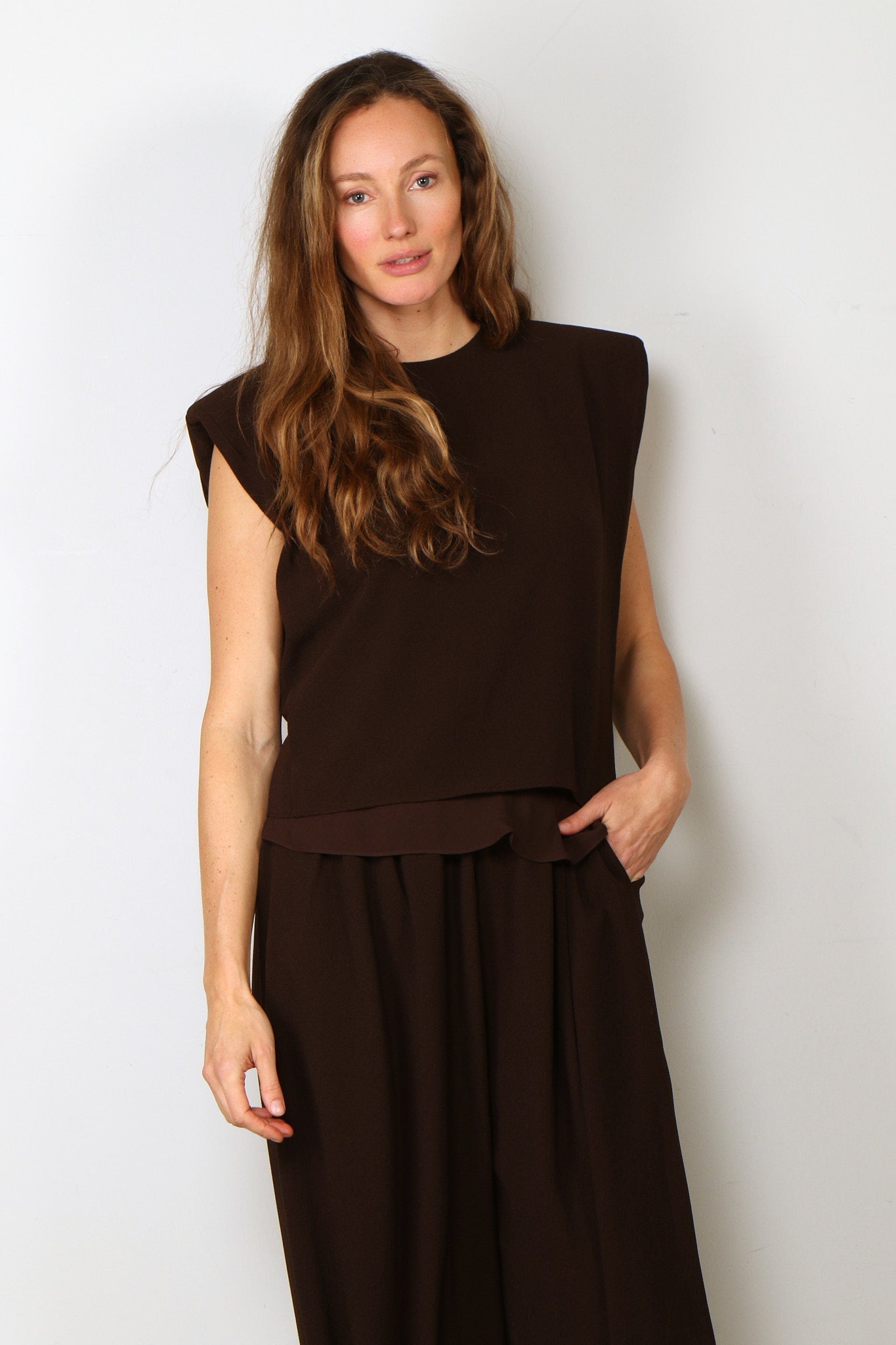 Shop Rotate - Top - Two Layer Boxy - Molé - BYLOTTE